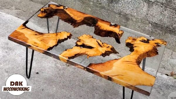 Epoxy Resin Table Art || Wood Projects | DAK Woodworking - UmiFaniオーダー ...